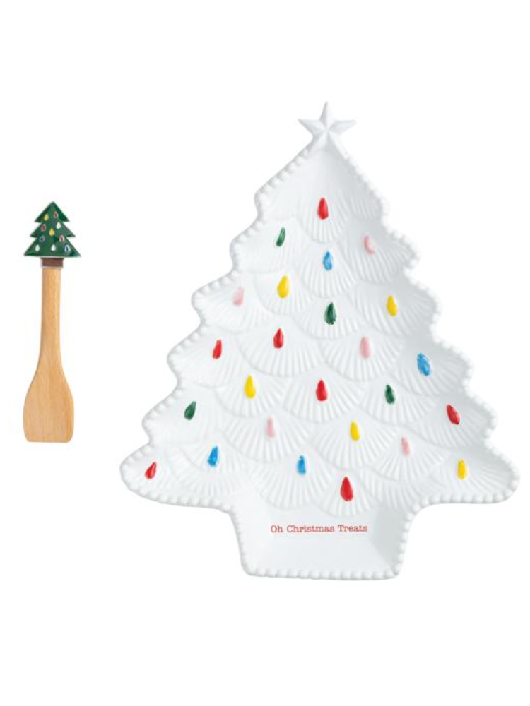 Christmas Tree Cookie Plate Set – YellowHouse Market & Boutique
