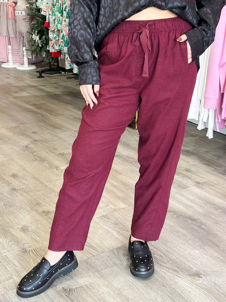 The Prim Bottoms - Plum – YellowHouse Market & Boutique