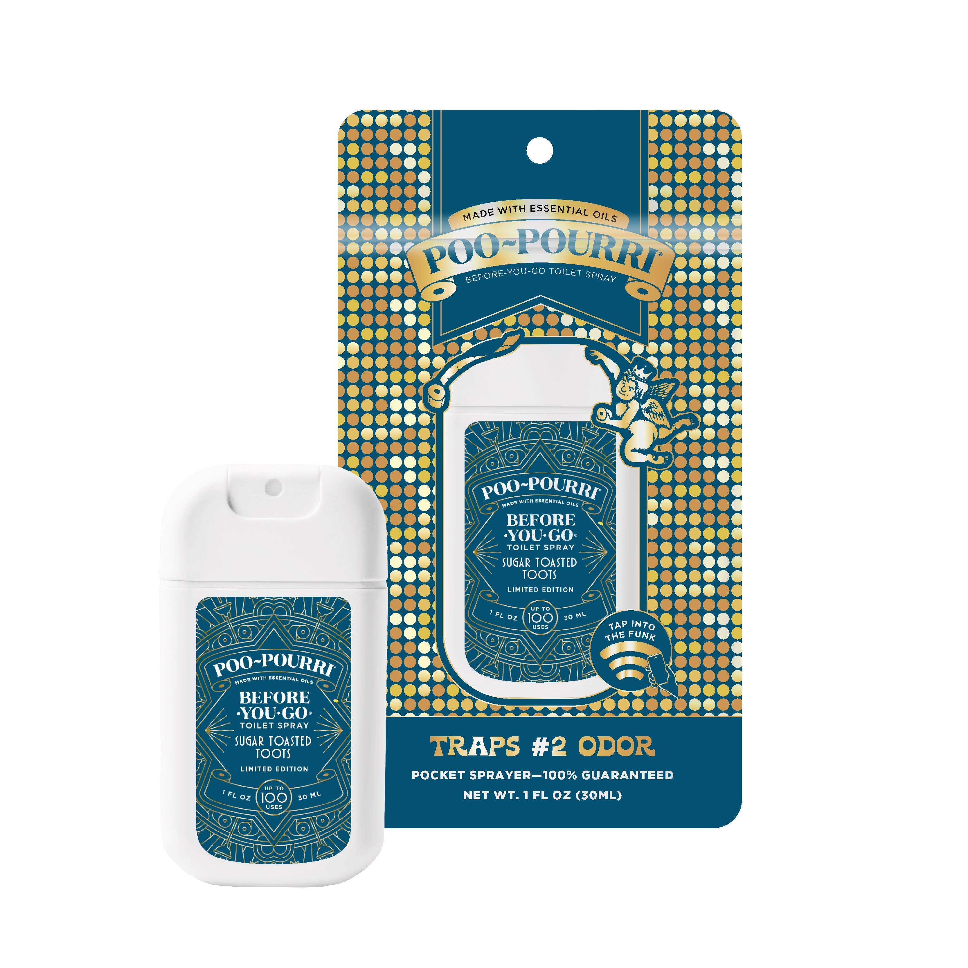 Holiday Poo~Pourri Sugar Toasted Toots - 1 oz Pocket Sprayer ...